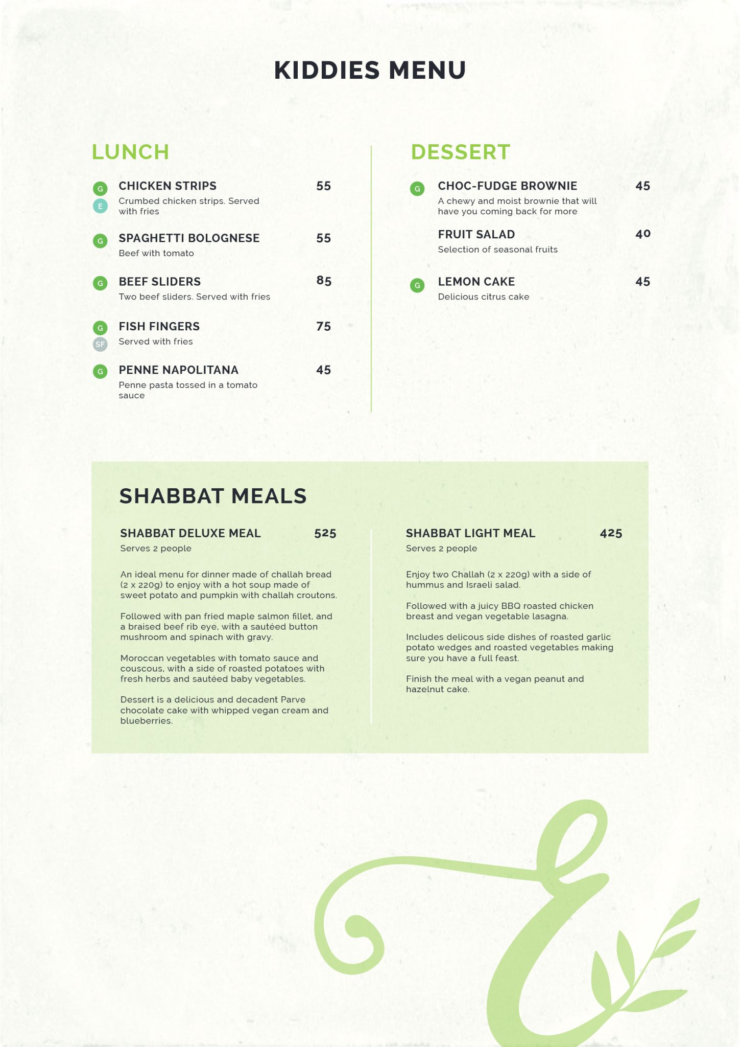 Dubai Kosher Food Delivery Service | Elli's Kosher Kitchen